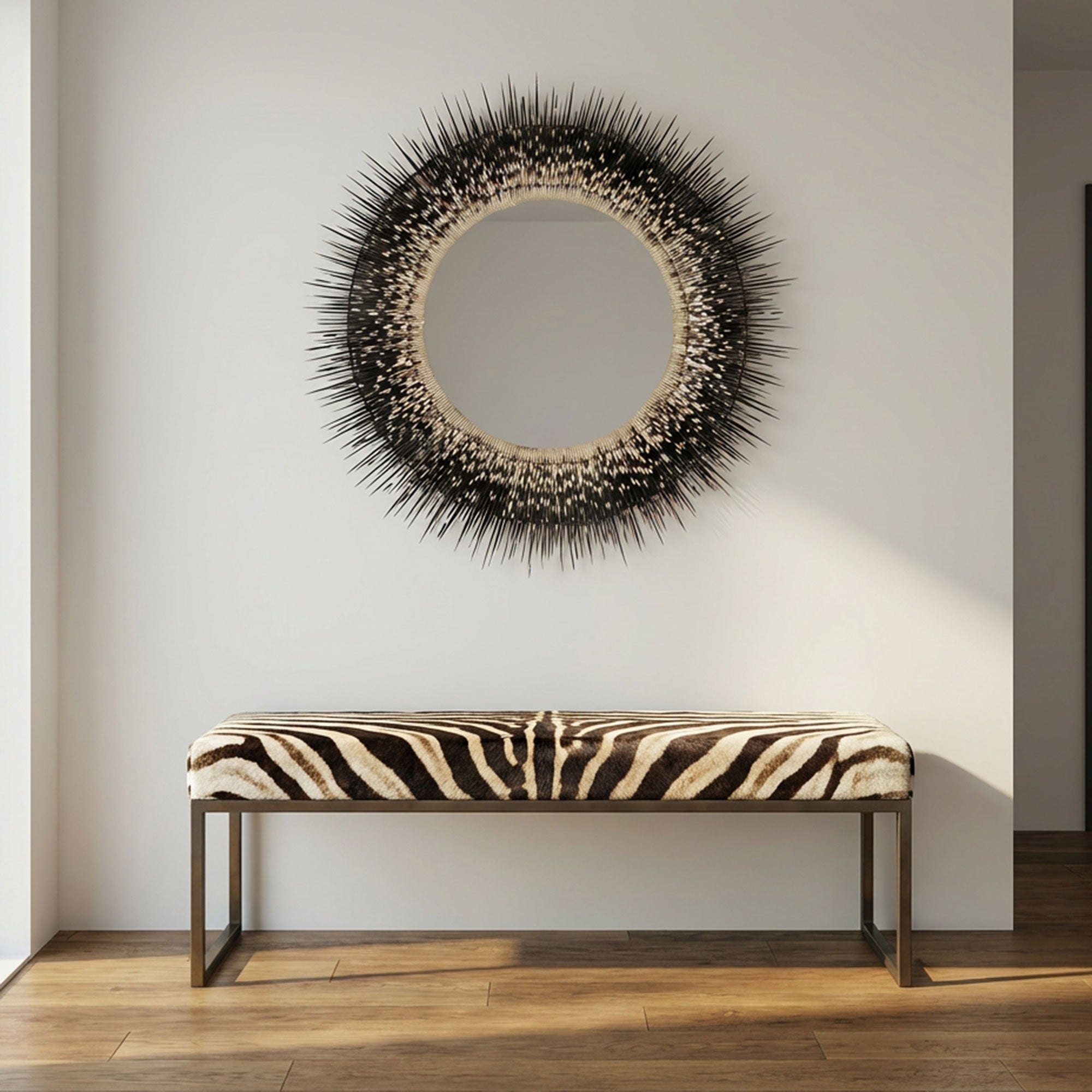 African Zebra Benches – Outpost Original