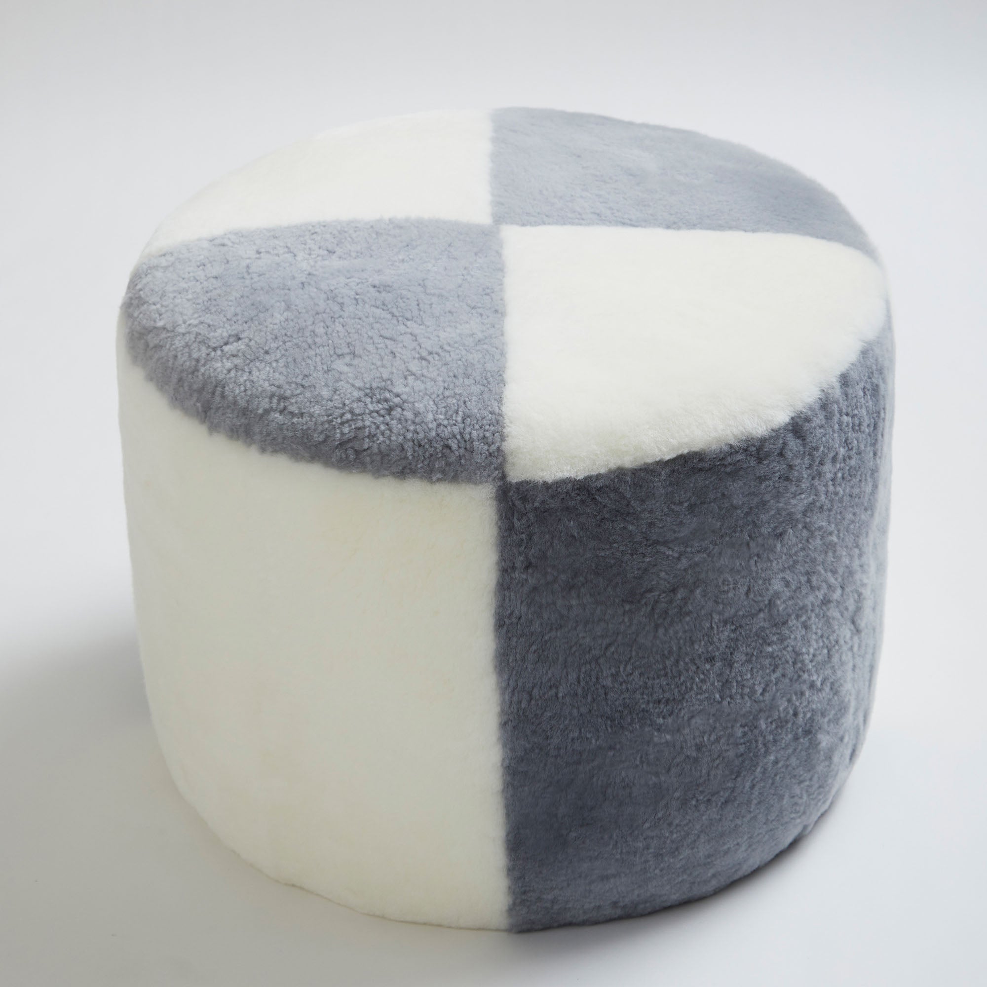 Shearling Sheepskin Ottomans – Outpost Original