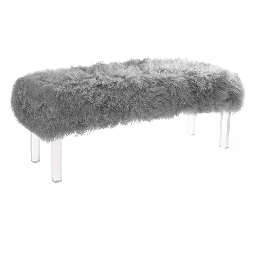 Tibetan Lamb Sheepskin Benches – Outpost Original
